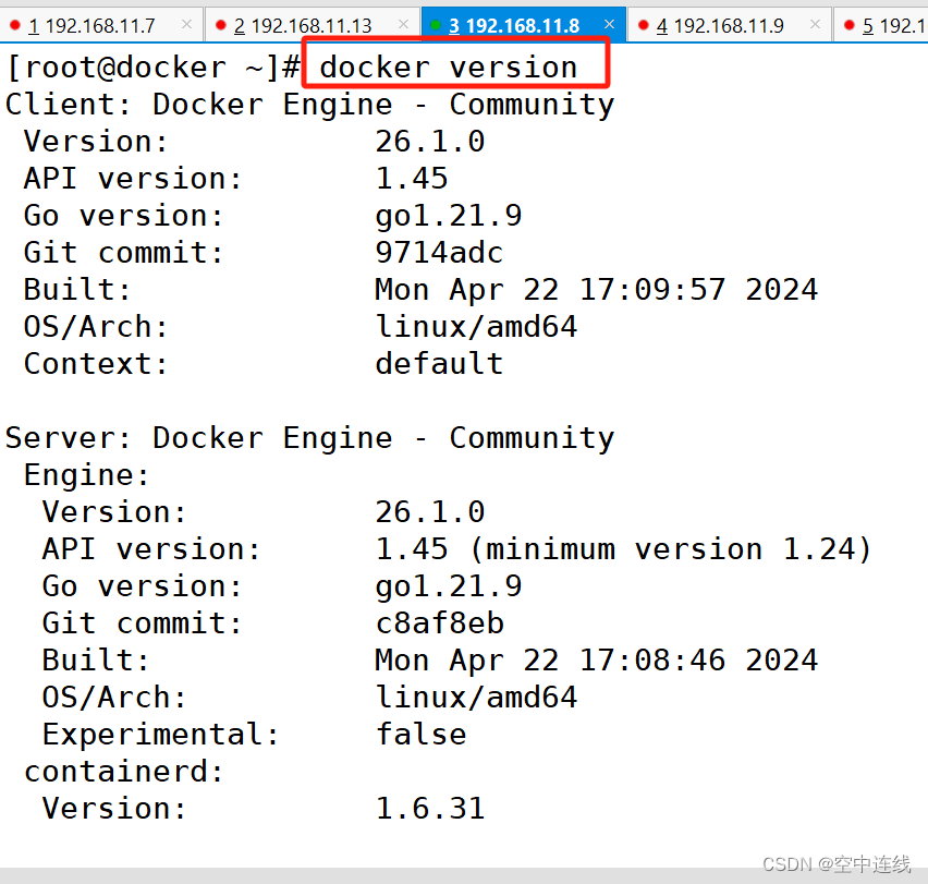Docker 部署与操作_docker 26.1-CSDN博客