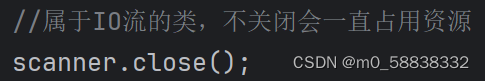 萌新学Java之 Scanner 类_java_m0_58838332-昇腾开源生态专区