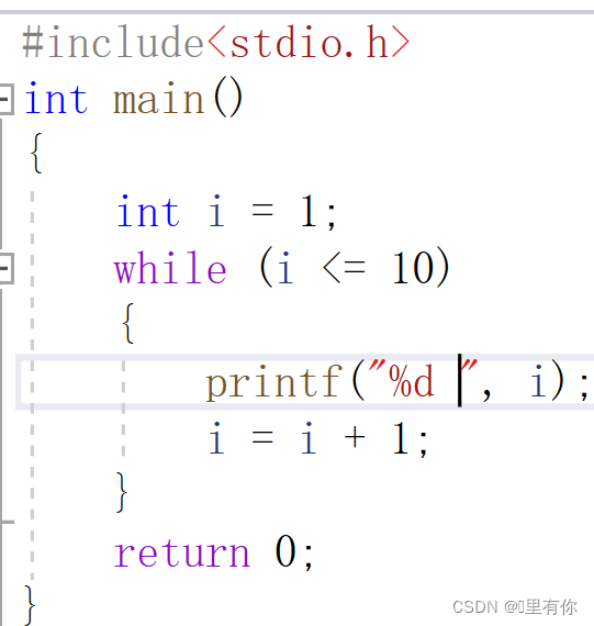 C语言中三种循环语句（while，for，do-whlie）的用法及区别_while循环语句用法-CSDN博客