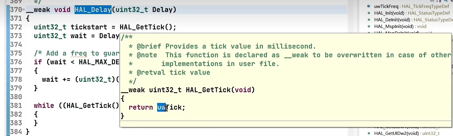 【概念&理解】HAL库的滴答定时器HAL_Delay（）函数的实现原理_利用hal库系统滴答进行倒计时-CSDN博客