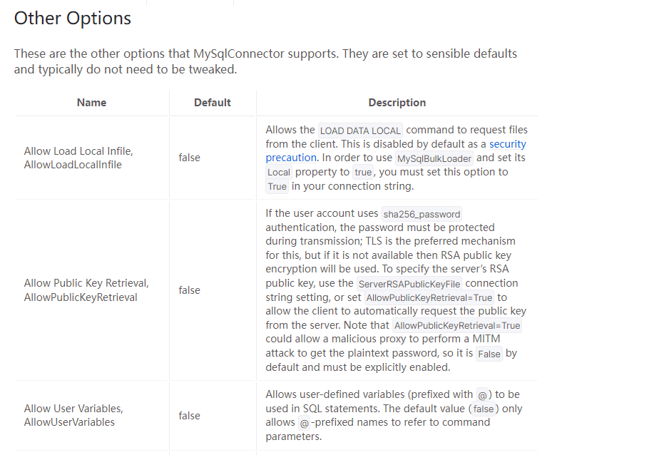 MySQL 8.0 Public Key Retrieval is not allowed 的原因_allowpublickeyretrieval-CSDN博客