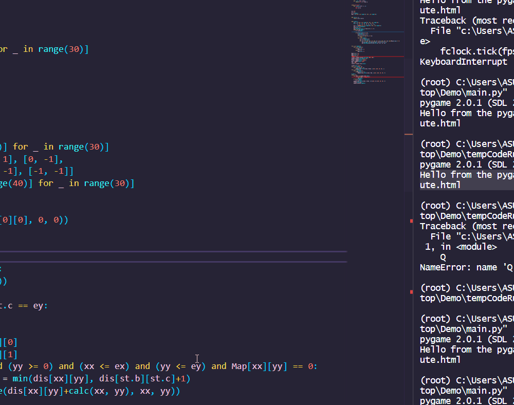 pygame 可视化A*算法动态过程-CSDN博客