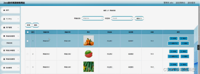 附源码 Python计算机毕业设计固始县助农果蔬销售网站django（程序lw）python果蔬分类毕设 Csdn博客