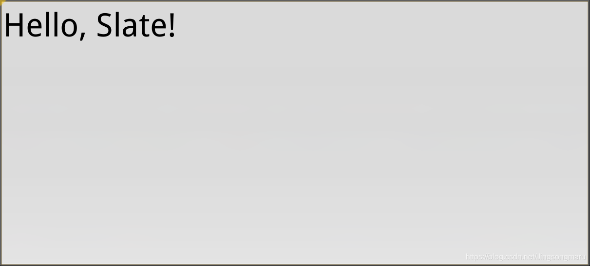 UE4 Slate教程3——Slate类型介绍_ue slate教程-CSDN博客
