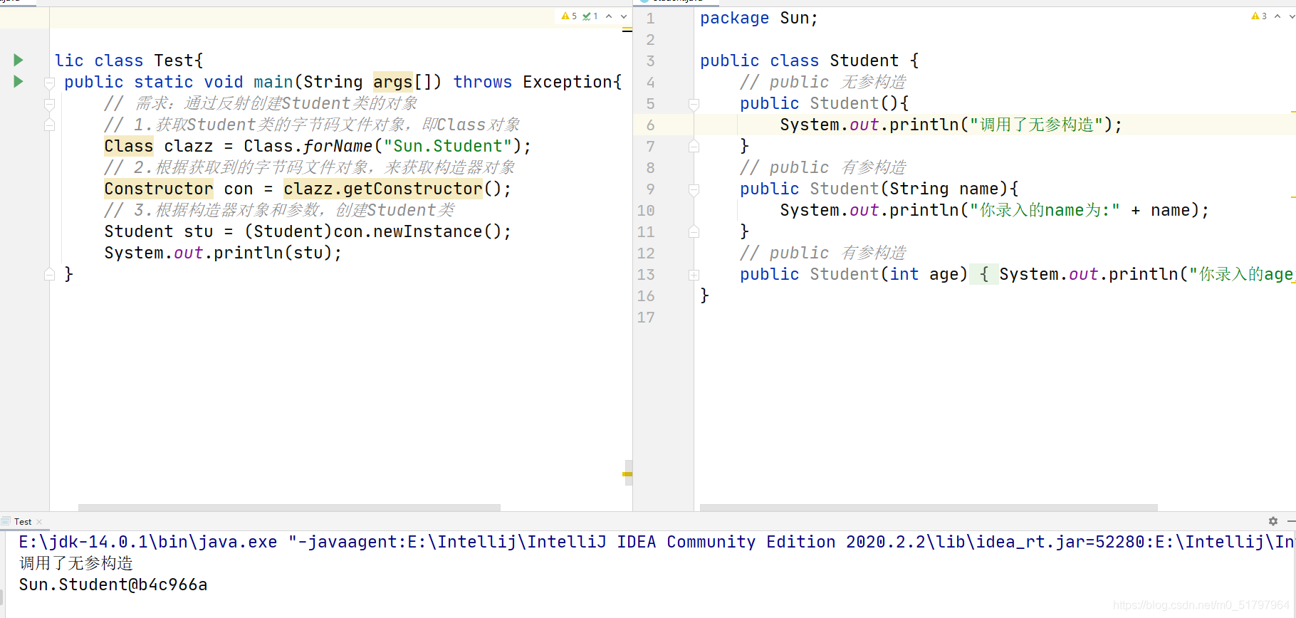 Java反射方法获取构造方法并使用_java.lang.reflect.type获取其他构造方法-CSDN博客
