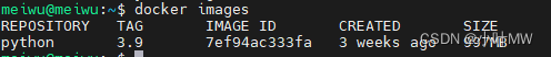 Win11的WSL2使用Docker部署深度学习环境-Python和Docker基操_wsl docker 深度学习-CSDN博客