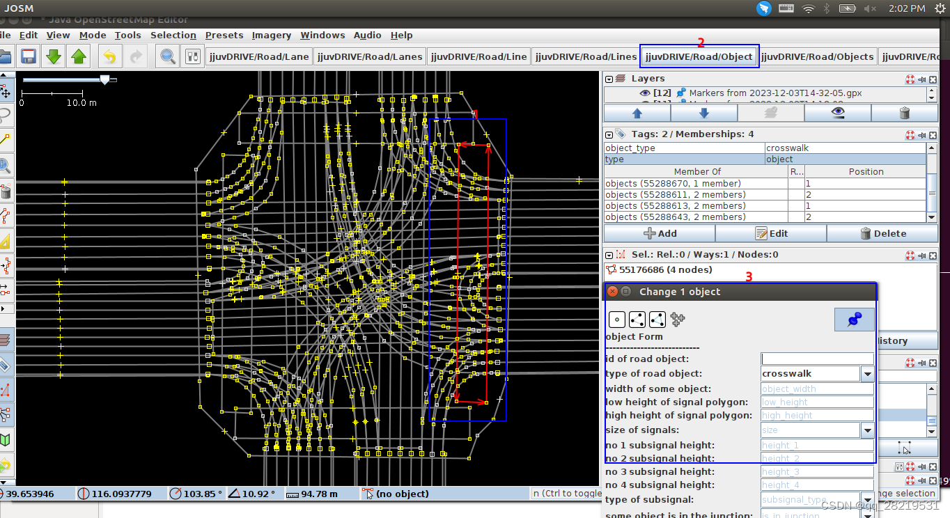 JOSM -- 使用及画图-CSDN博客