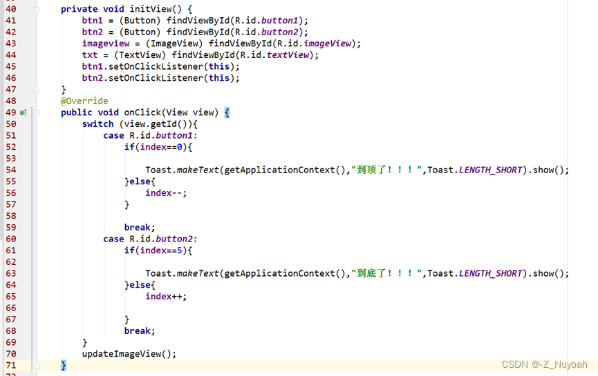 Android Studio期末复习--复盘_安卓开发选择题题库-CSDN博客
