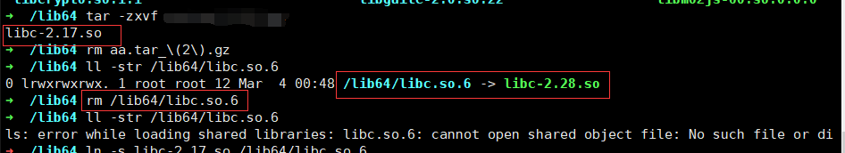 ls: error while loading shared libraries: libc.so.6: cannot open shared object file:-CSDN博客