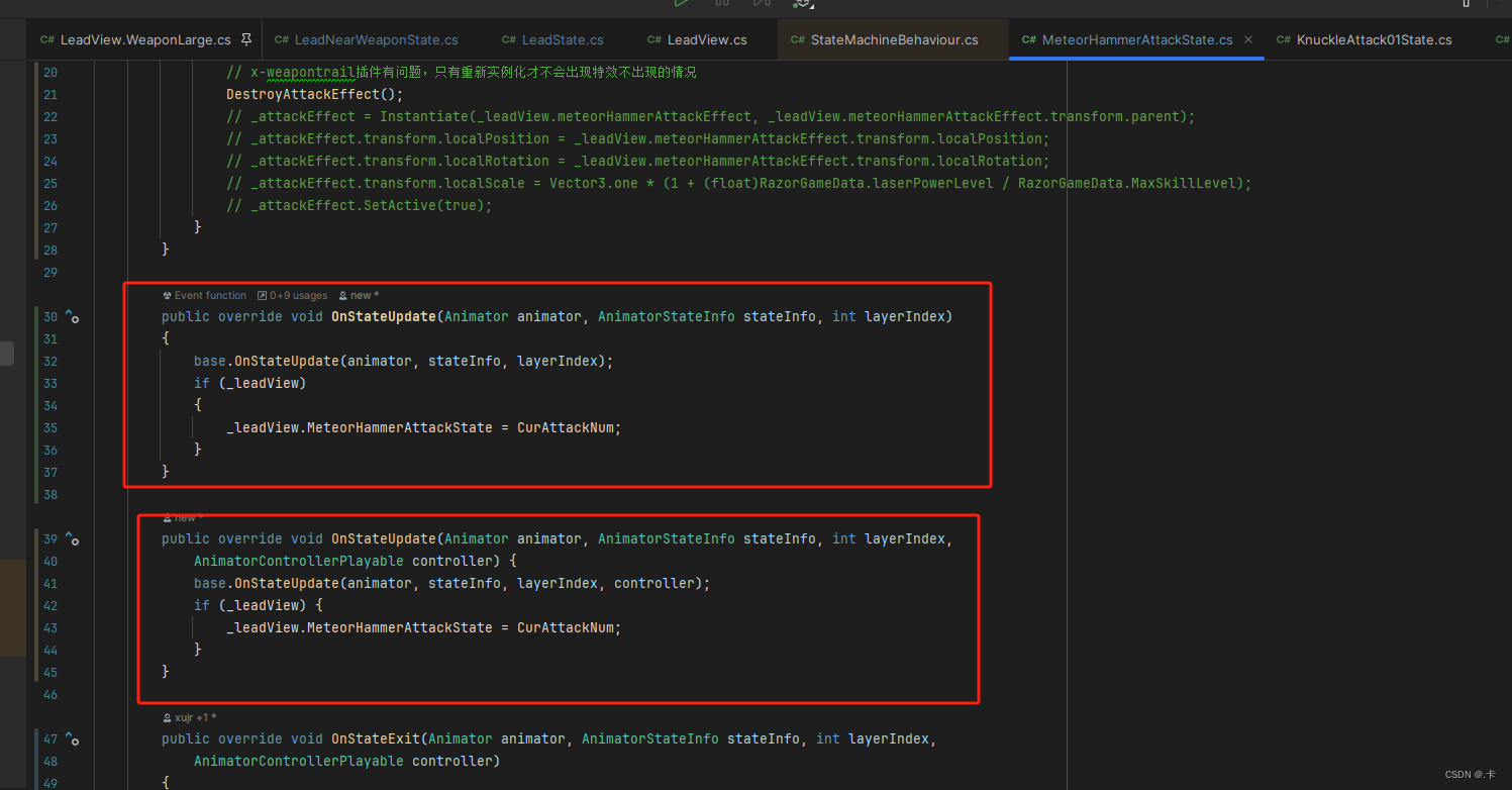 （008）Unity StateMachineBehaviour的坑-CSDN博客