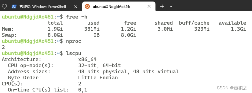 2、Windows10搭建WSL、WLS2、Linux子系统、迁移到其他盘、文件互相访问、限制WSL2能使用的最大CPU和内存资源_windows wls-CSDN博客
