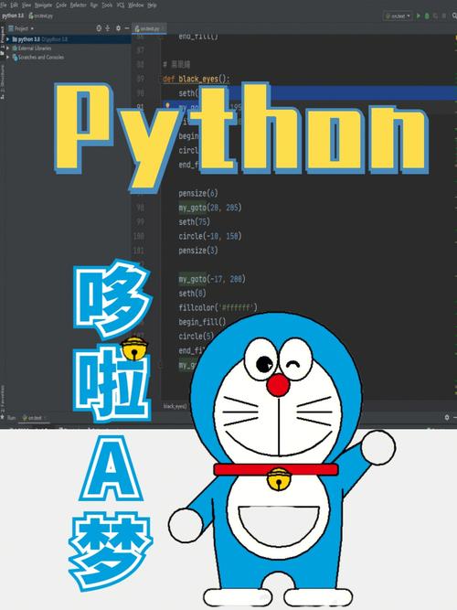 哆啦a梦pythonturtle库画法用python画哆啦a梦的代码python用turtle绘制哆啦a梦 Csdn博客