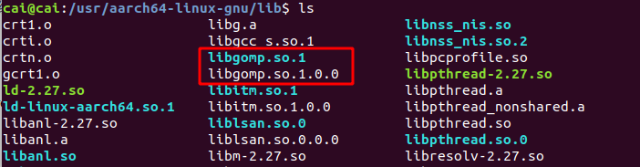 交叉编译opencv在ARM板子上运行时出现的问题 libgomp.so.1: cannot open shared object file: No such file or ...