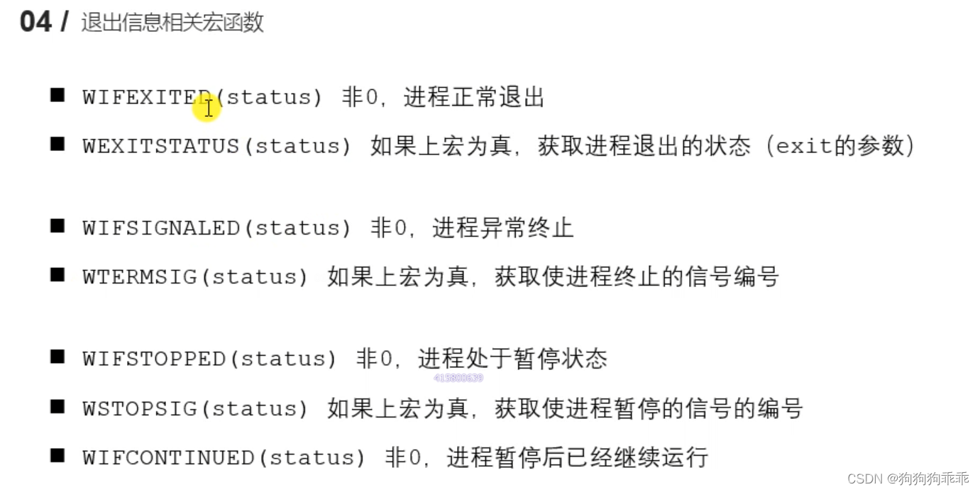 wait函数（） waitpid函数（）-CSDN博客