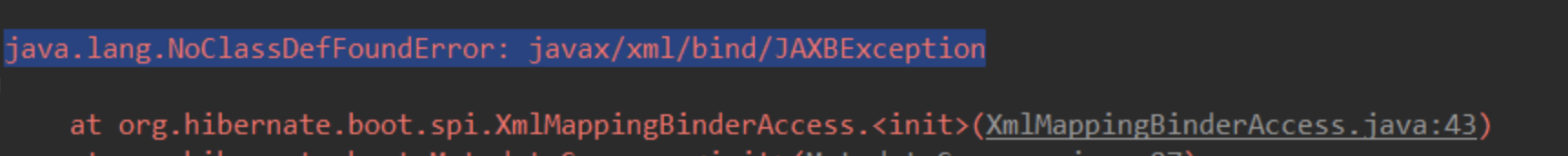 Android Studio 4.2 java.lang.NoClassDefFoundError:javax/xml/bind ...