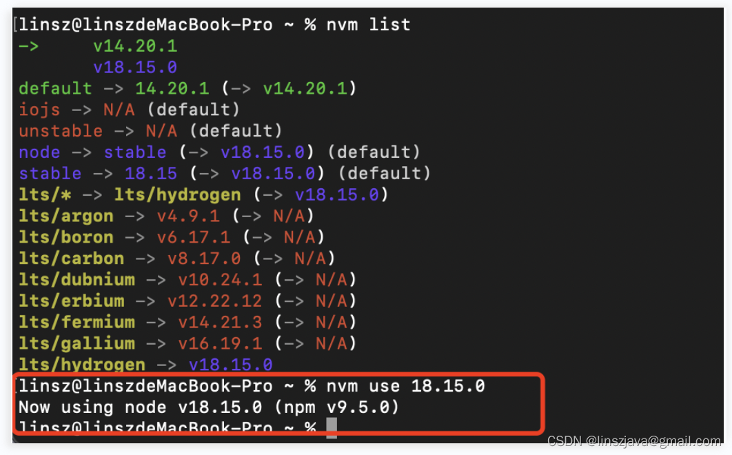 Mac（M1)安装Nvm-CSDN博客