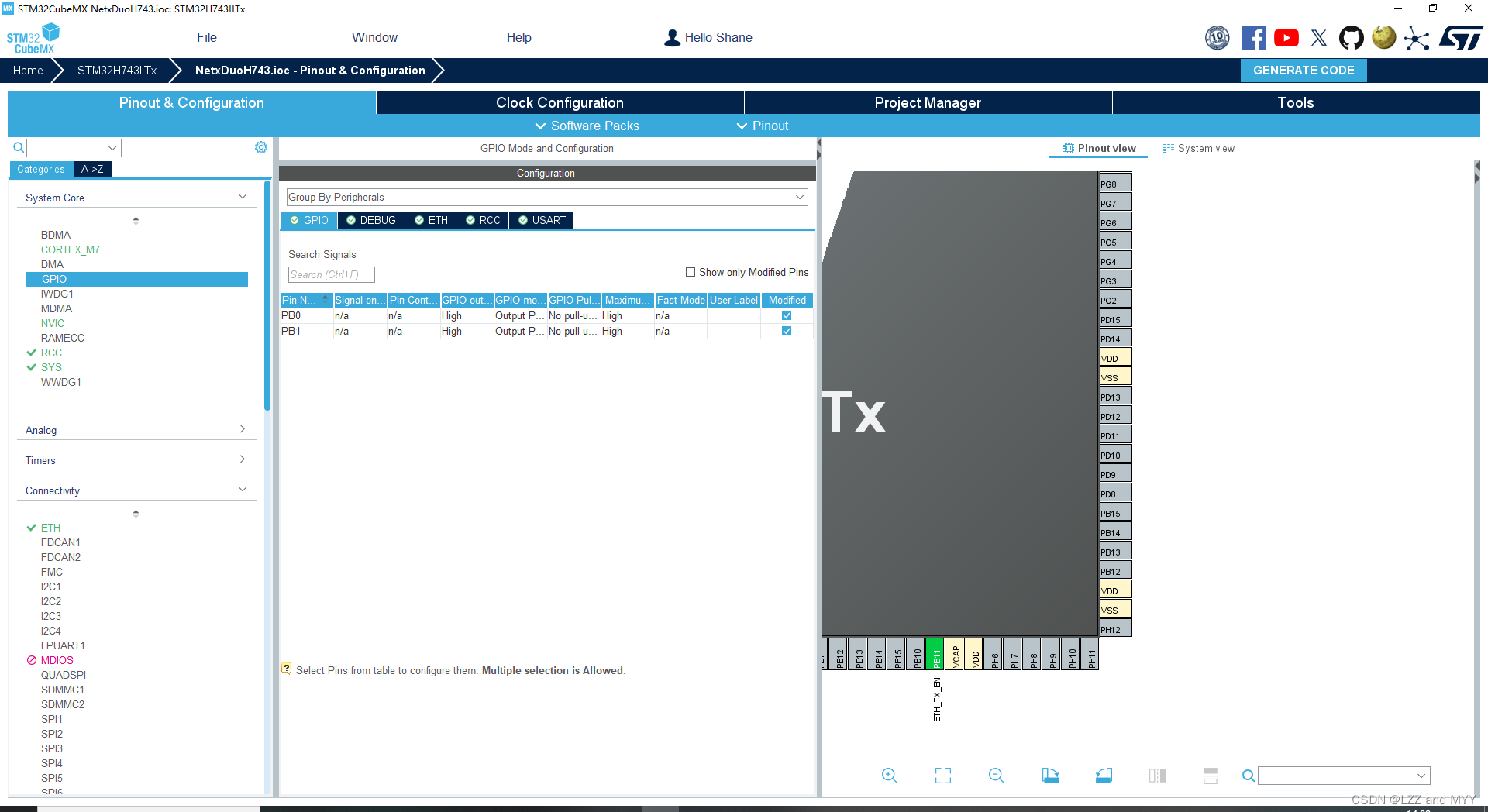 正点原子H743阿波罗v1+NetxDuo+CubeMX+CubeIDE无脑配置版_cubemx netxduo-CSDN博客