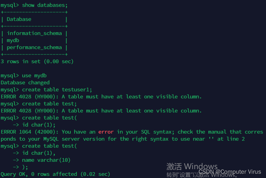 mysql表操作-约束删除、用户填加、授权和撤权_mysql 删除check-CSDN博客
