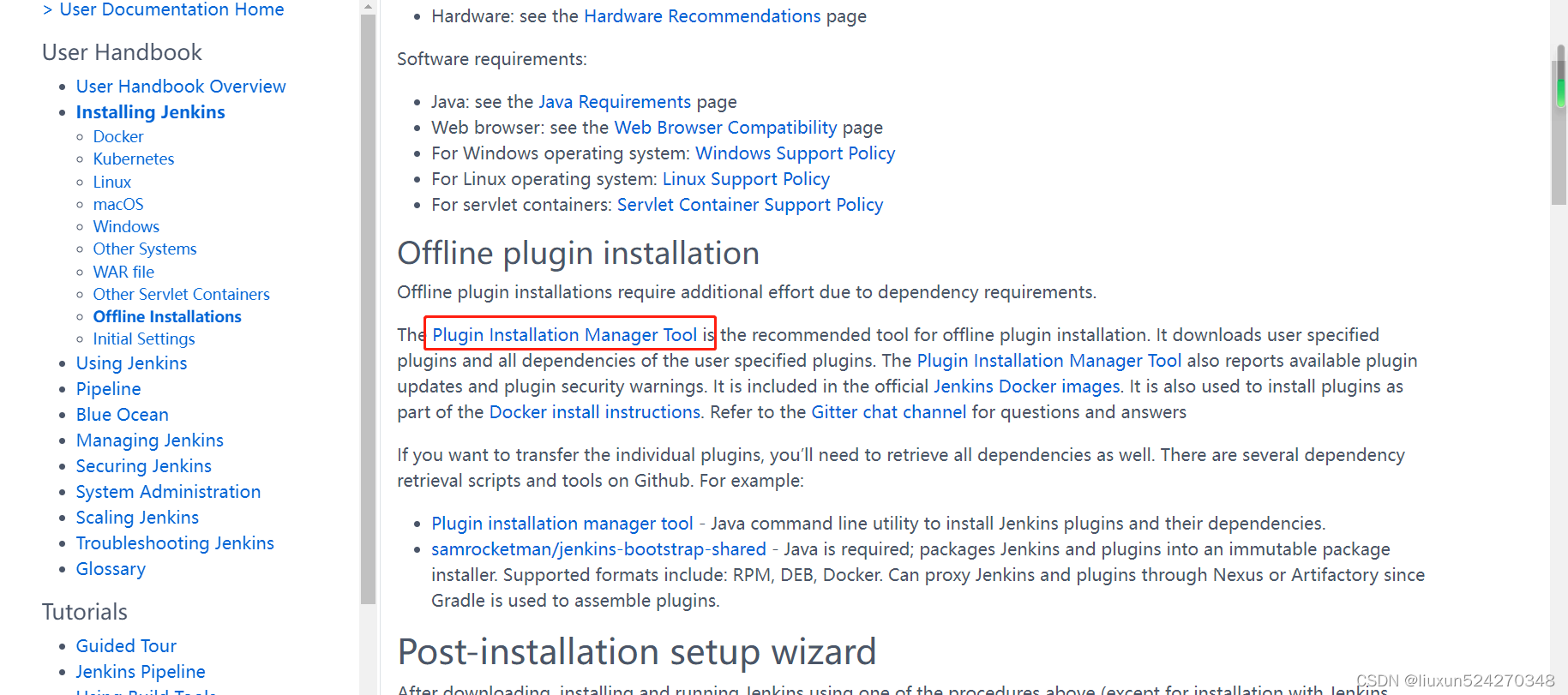 Jenkins离线部署方法_jenkins离线安装插件-CSDN博客