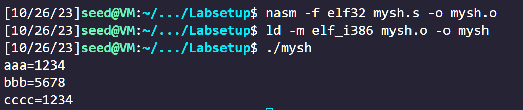 SeedLab——Shellcode Development Lab_seedlabshellcode开发实验-CSDN博客