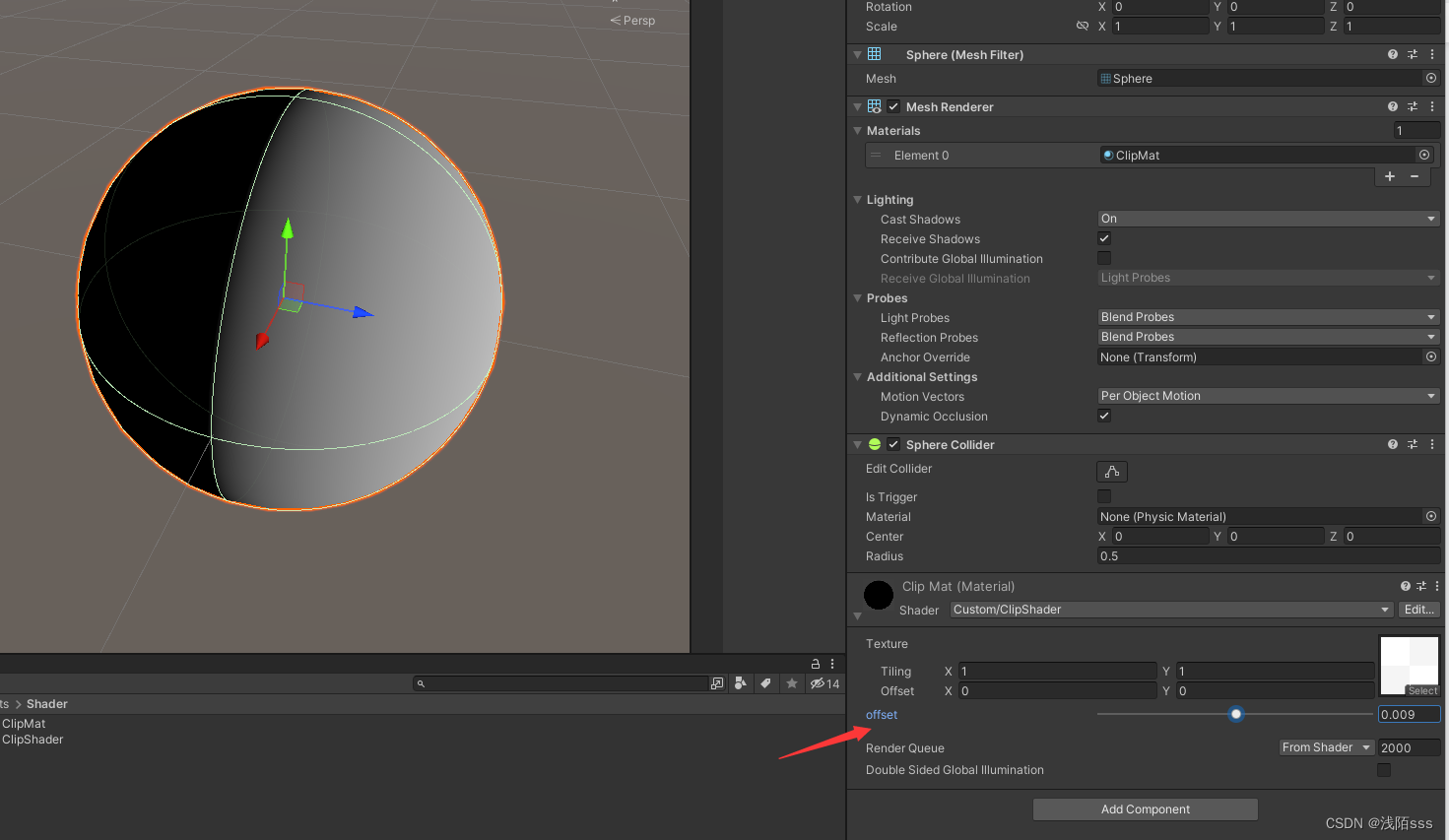 UnityShaderLab —— 模型裁剪效果_unity 裁剪模型-CSDN博客