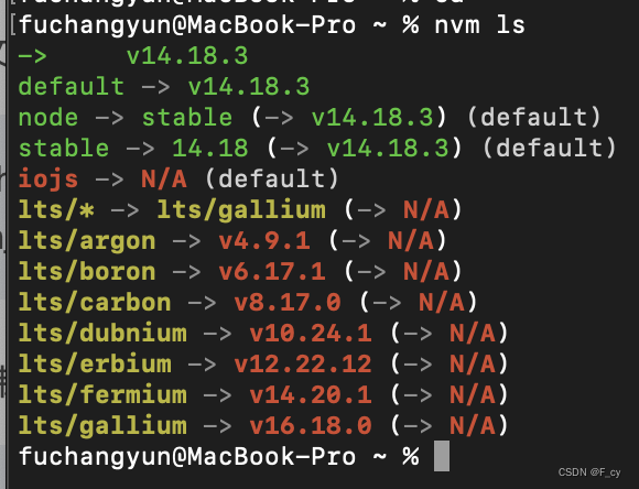 Mac NVM 安装-CSDN博客