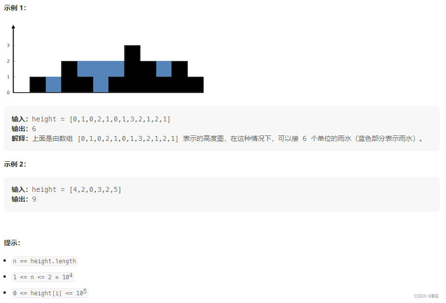 代码随想录算法训练营第五十九天 Leetcode503 下一个更大元素 Ii、leetcode42 接雨水 Csdn博客 5988