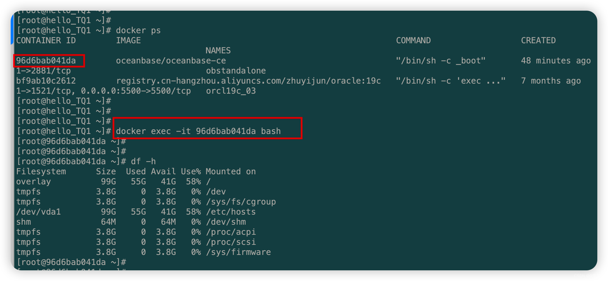 OceanBase—01（入门篇——使用docker安装OceanBase以及介绍连接OB的几种方式）-CSDN博客