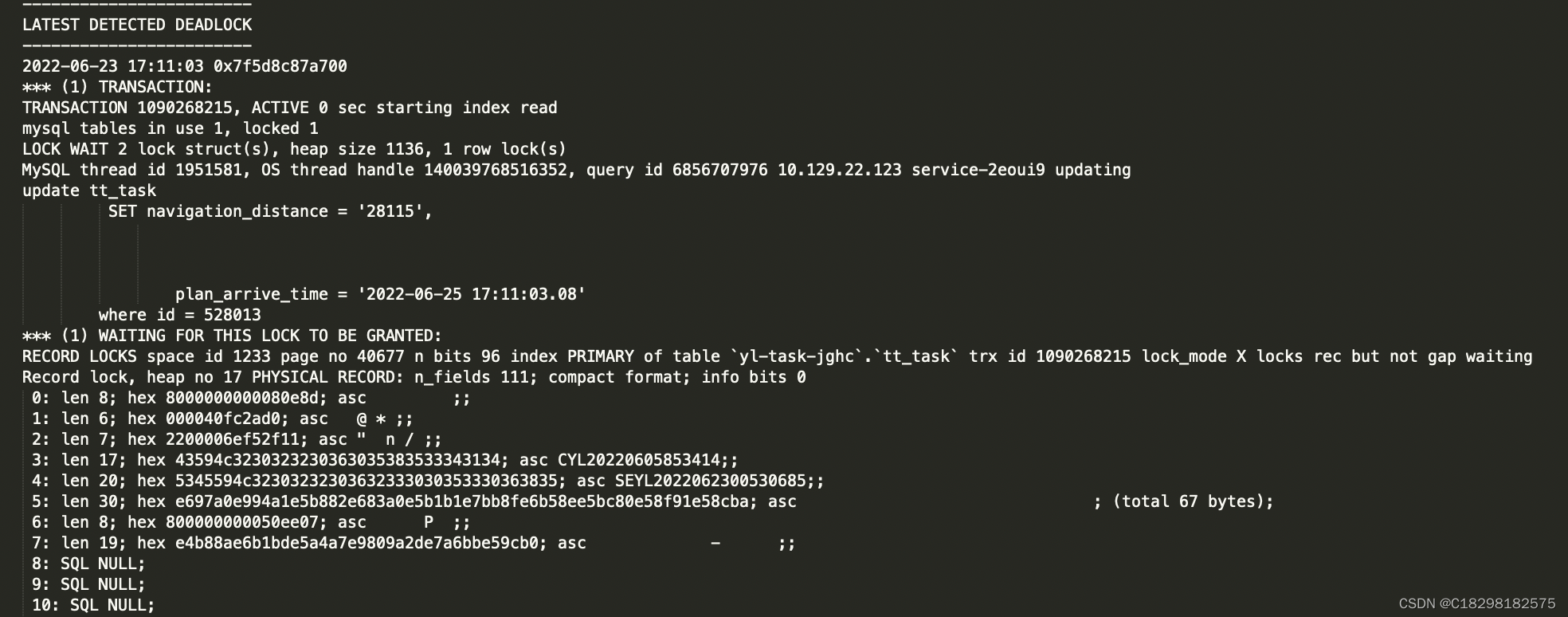 优化死锁：从id到唯一索引的MySQL更新策略-CSDN博客
