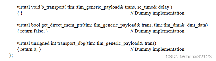 [systemc][tlm2.0]父模块与子模块的实现_systemc tlm2.0-CSDN博客