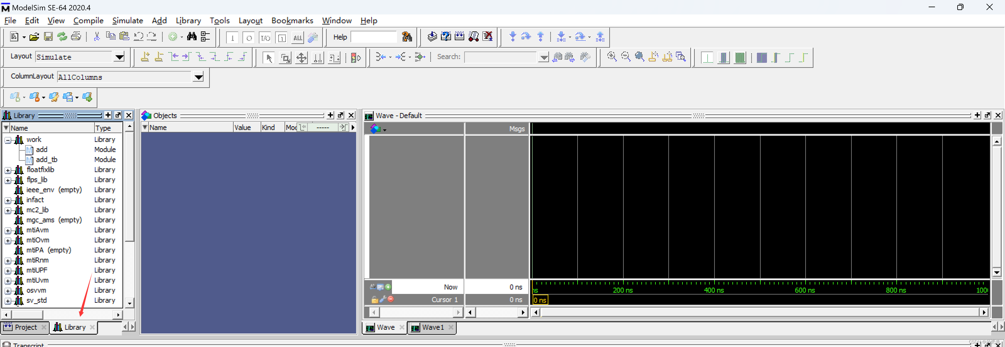 手把手教你Modelsim仿真【2020.4版本】_modelsim2020.4-CSDN博客