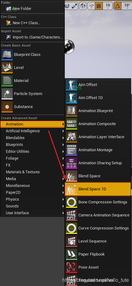 虚幻引擎图文笔记：用BlendSpace1D实现角色地面移动的动画混合（Idle|Walk|Run）_1d blendspace-CSDN博客
