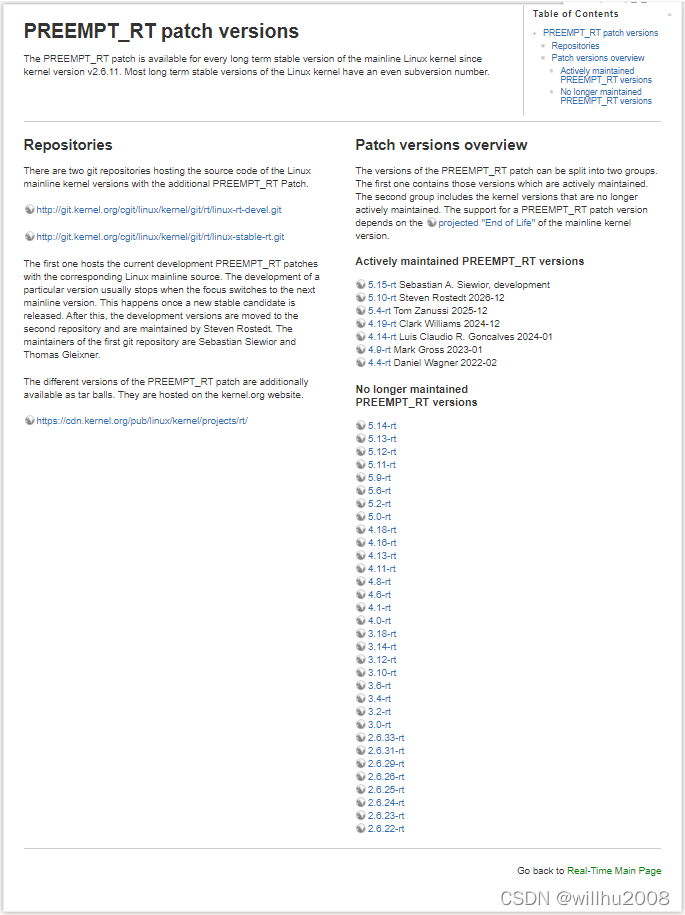 Preempt_RT Linux技术文档（二）稳定的版本（中英文对照）_preempt官方文档-CSDN博客