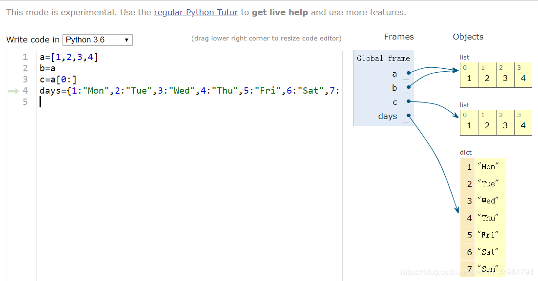 使用pythontutor学习pythonpython Tutor代码可视化工具在高职院校python课程中的应用和探索 Csdn博客