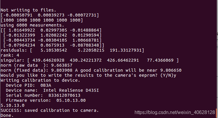 Realsense D435I标定_realsense d435i相机标定-CSDN博客