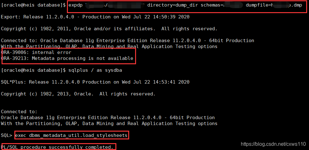 oracle的导入导出命令：expdp和impdp_impdp directory-CSDN博客