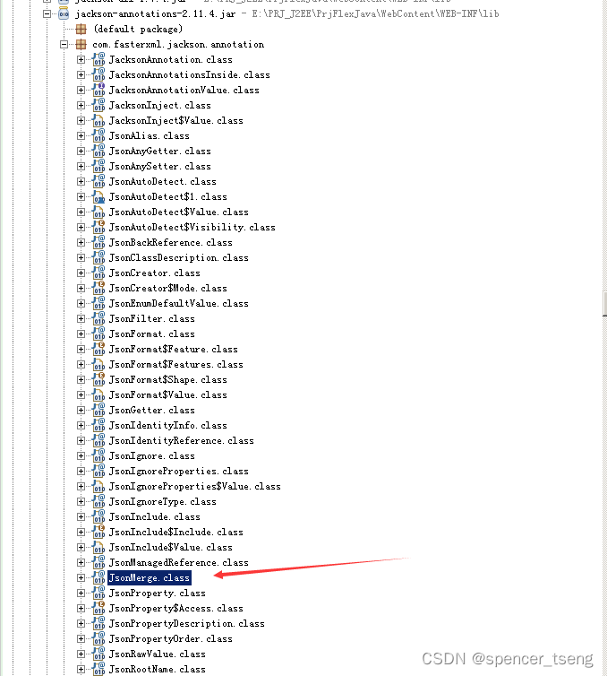 java.lang.ClassNotFoundException: com.fasterxml.jackson.annotation.JsonKey-CSDN博客