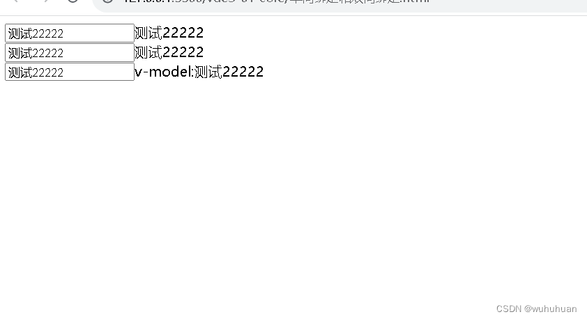 Vue中的单向与双向数据绑定原理示例,-CSDN博客