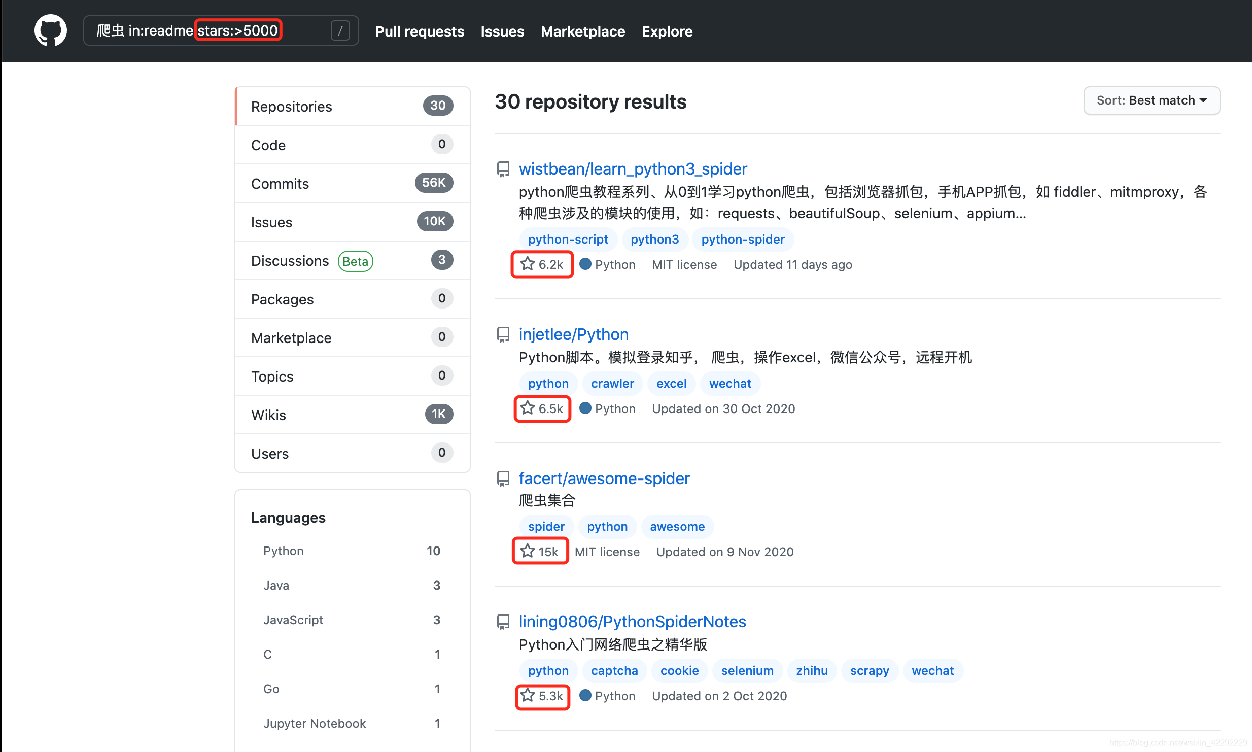 实用的 GitHub 仓库搜索技巧_agit仓库搜索-CSDN博客