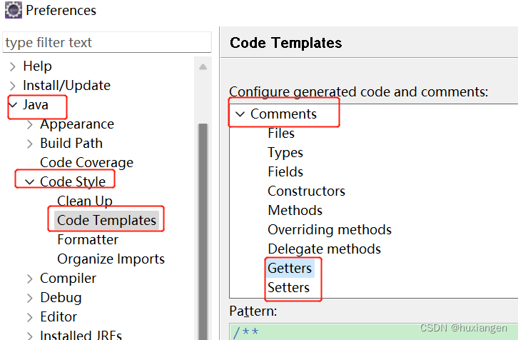 新版eclipse&SpringToolSuite4 get set方法自动生成注释（适用2019-03之后版本）_eclipse 生成getter和setter快捷键注释模板-CSDN博客