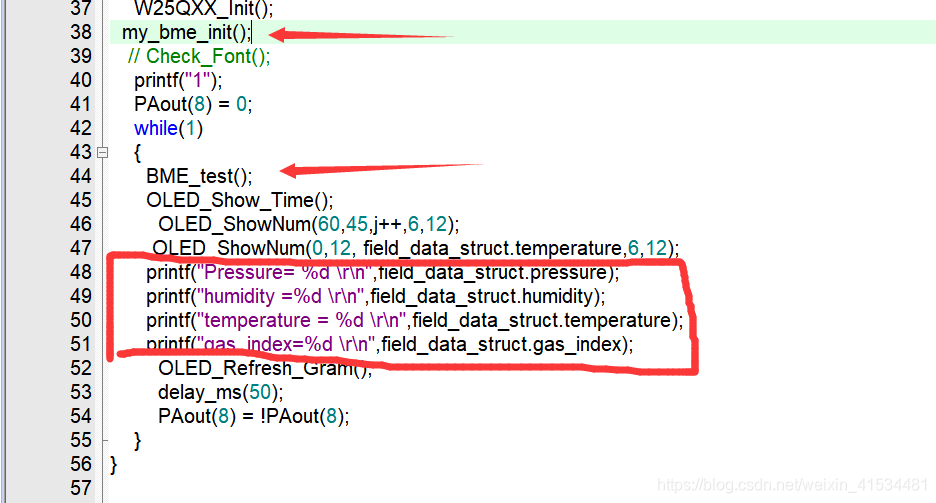 毕业设计--2020.02.13-----基于Stm32F407的 BME680传感器库函数的迁移_stm32 iic 读取bme680-CSDN博客