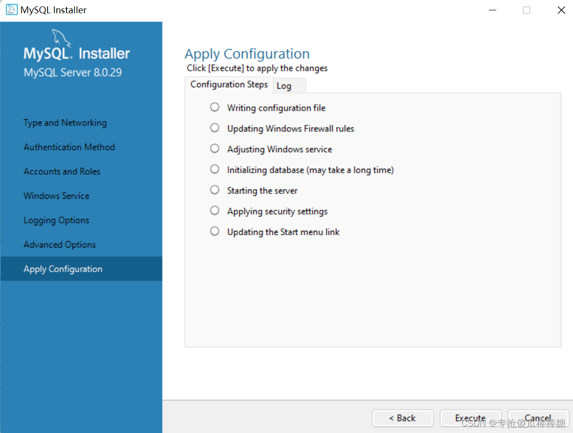 Mysql 8 for Windows安装笔记_mysql logging options-CSDN博客