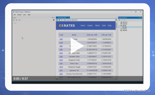 外贸找客户工具-爬虫：Helium Scraper 3.3.0.8-CSDN博客