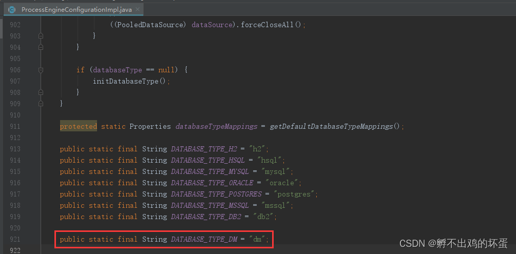 Activiti6.0.0兼容达梦数据库_couldn't deduct database type from database produc-CSDN博客