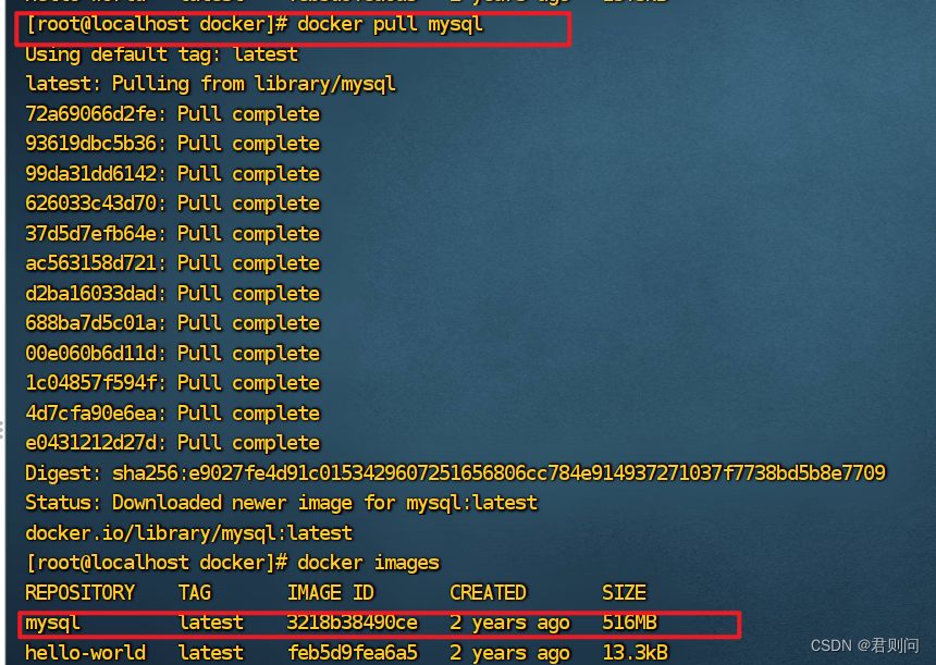 centos7 docker安装和遇到的测试bug_error: unable to find a match: docker-ce-CSDN博客