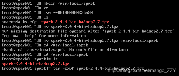 CentOS7.4下Spark集群的搭建_centos7 部署伪集群spark-CSDN博客