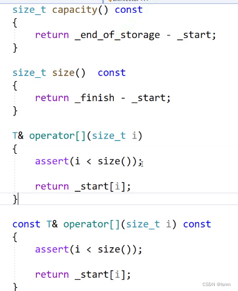 C++ STL初阶（6）vector的简易实现（下）_can't dereference invalidated vector iterator-CSDN博客