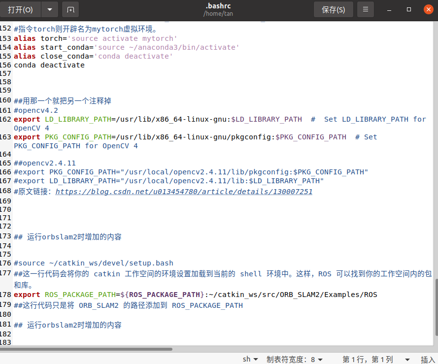 记录：ubuntu20.04 opencv2.4.11 conda环境 dynaslam运行_opencv2.4版本安装ubuntu20.04-CSDN博客