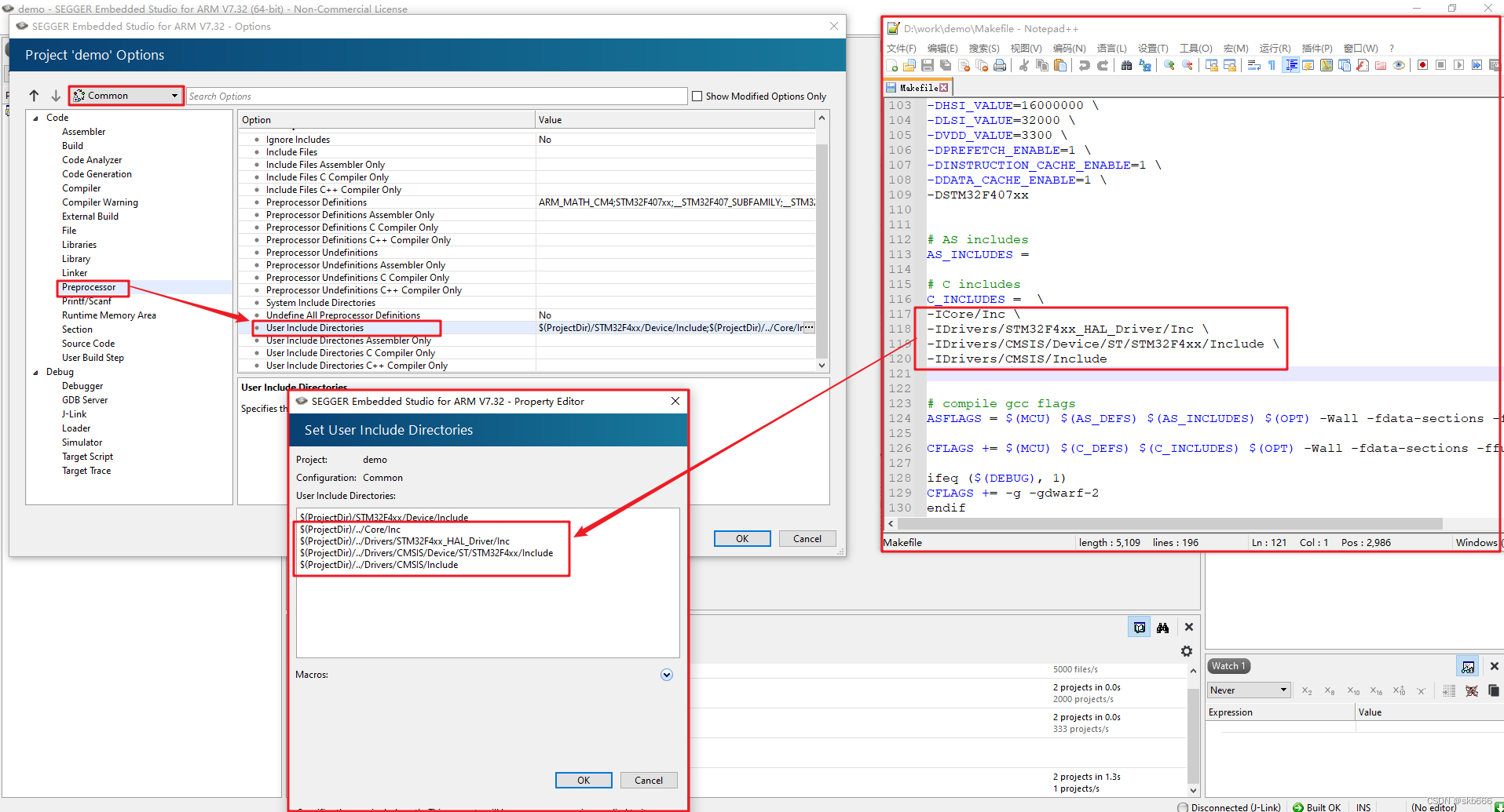 Segger Embedded Studio + STM32CubeMX 跨平台开发环境搭建-CSDN博客