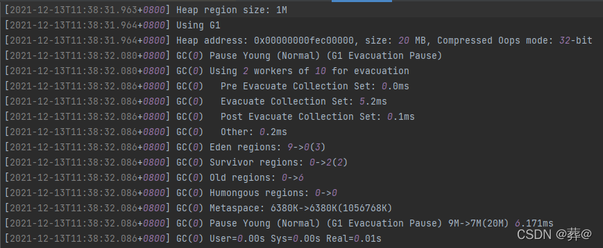 JDK11 GC日志输出_-xloggc:-CSDN博客